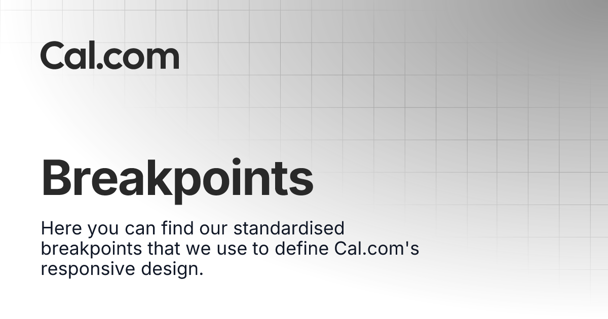 Breakpoints | Design